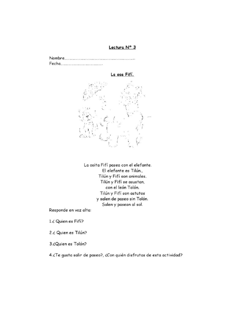69 Cuentos Cortos y Guia Actividades de Comprension Lectora 3 | PDF