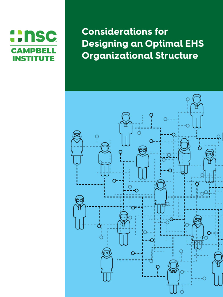 NSC Campbell Considerations For Designing An Optimal EHS Org Structure ...