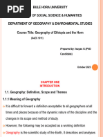For Freshman Geography, AAU | PDF | Geography | Map