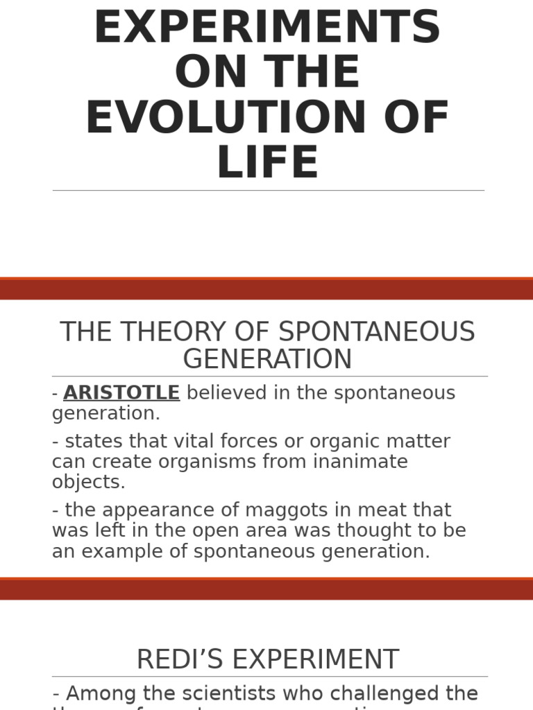 Classic Experiments | PDF