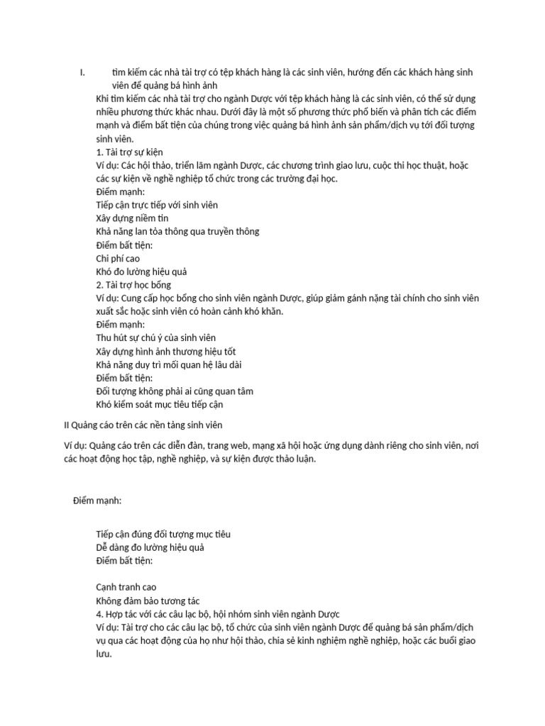 tìm kiếm các nhà tài trợ NHM | PDF