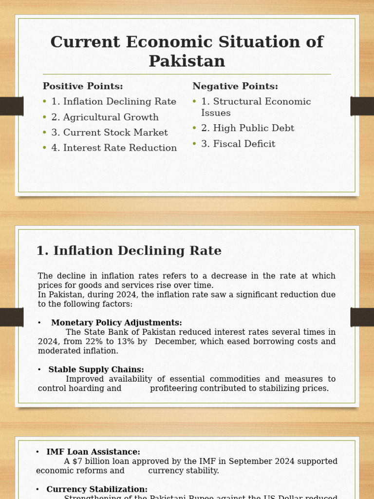 Pakistan's Economic Outlook 2024-25 | PDF | Inflation | Deficit Spending