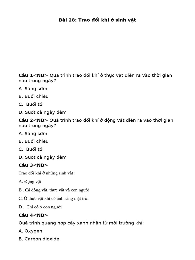 Bài 28 - KHTN - KNTT | PDF