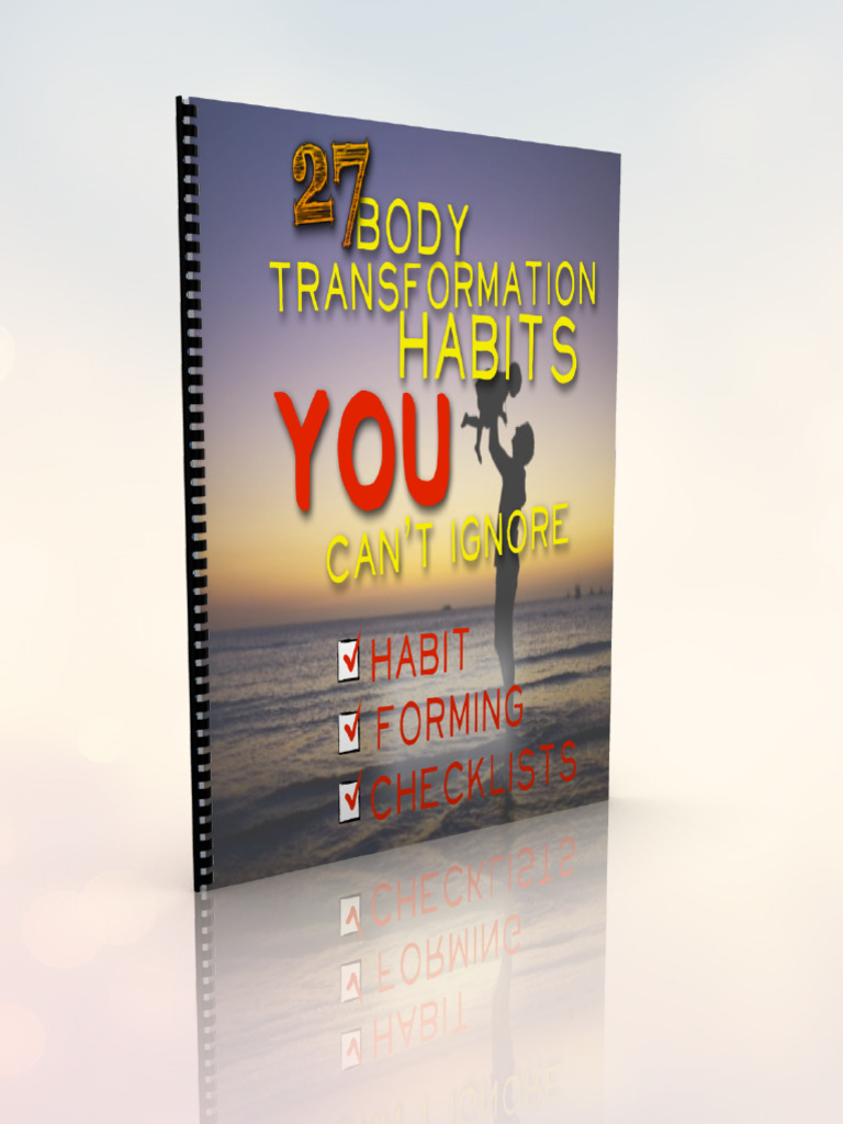 27 Habits Habit Forming Checklist | PDF | Meal | Water