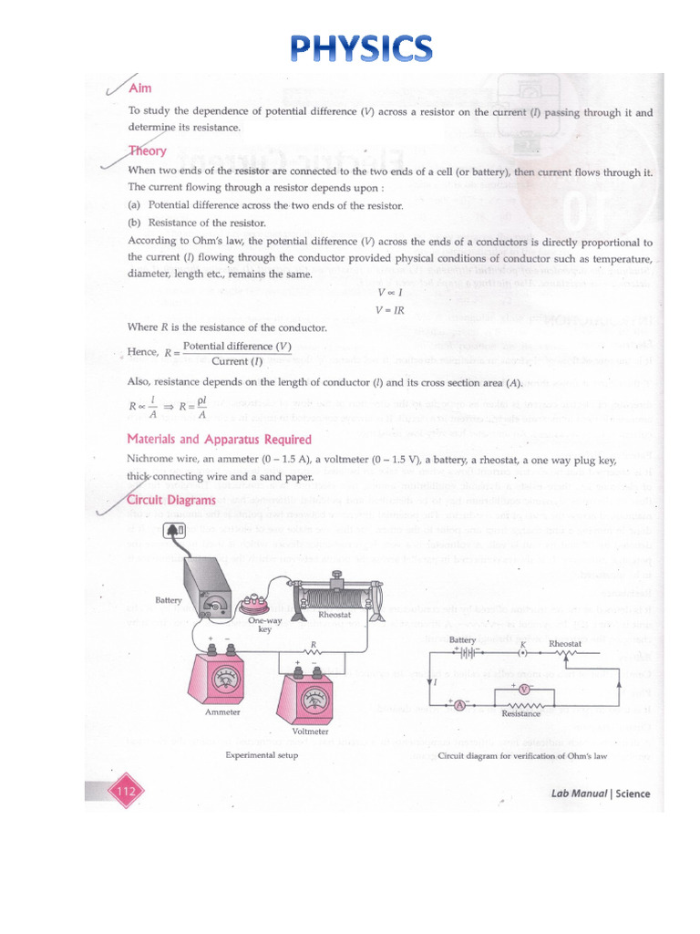 Science Practical | PDF