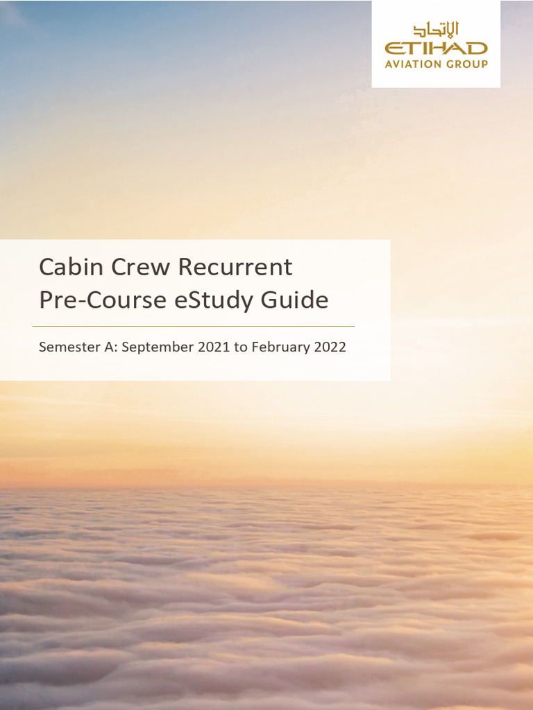 Semester A (Sep 21 To Feb 22) Recurrent Pre-Course Study Guide Rev 0-21 ...