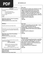 KET Email Writing Guidelines | PDF | Language Arts & Discipline