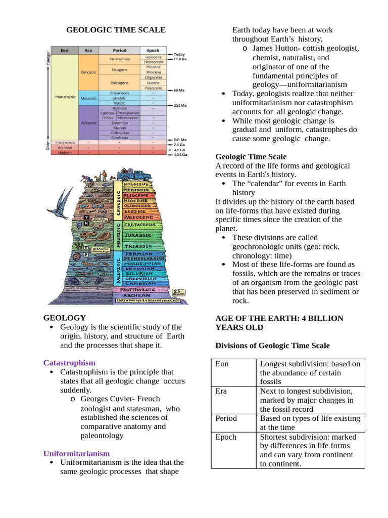 Geologic Time Scale | PDF | Geologic Time Scale | Geology
