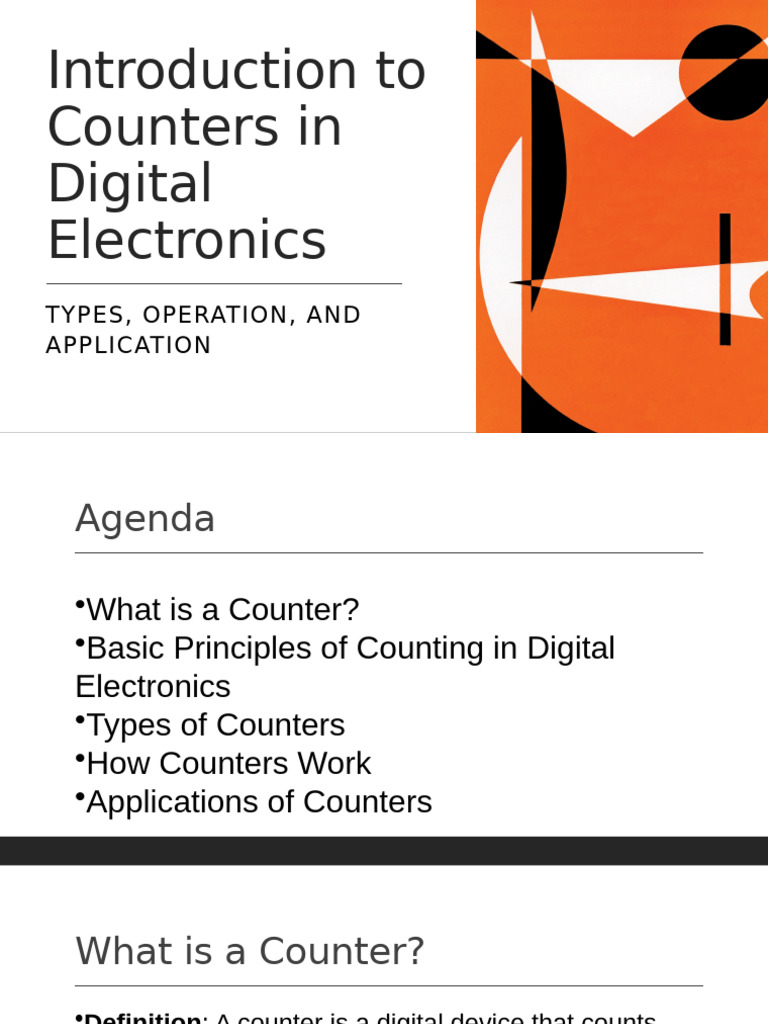 Introduction to Counters in Digital Electronics | PDF | Computing | Computer Science