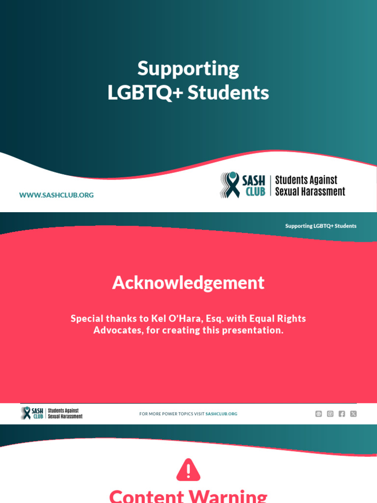 Supporting-LGBTQ-Students-SASH-Club-Power-Topics-Presentation-230701 ...