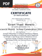 Sci-Math Month 2024 | PDF | Mathematics | Inquiry