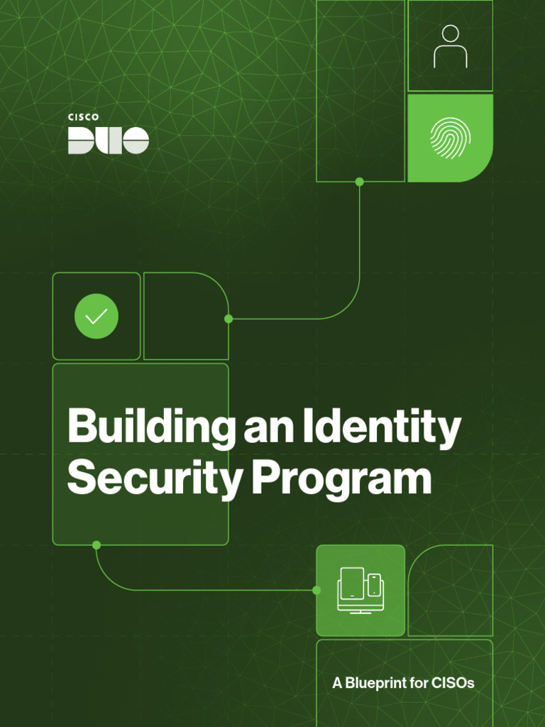 cisco-duo-identity-security-blueprint | PDF | Security | Computer Security