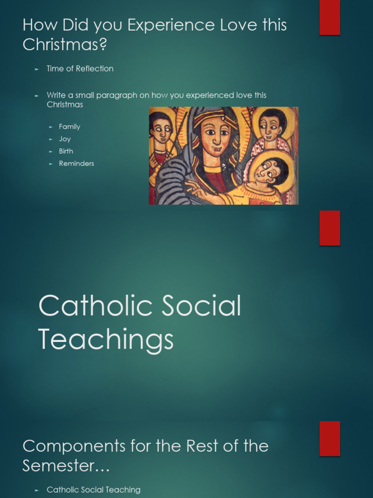 Catholic Social Teaching 1 | PDF | Catholic Social Teaching | Catholic ...