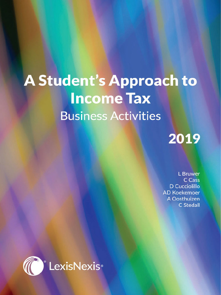 Students Approach to Income Tax Business Activities 2019 | PDF | Tax ...