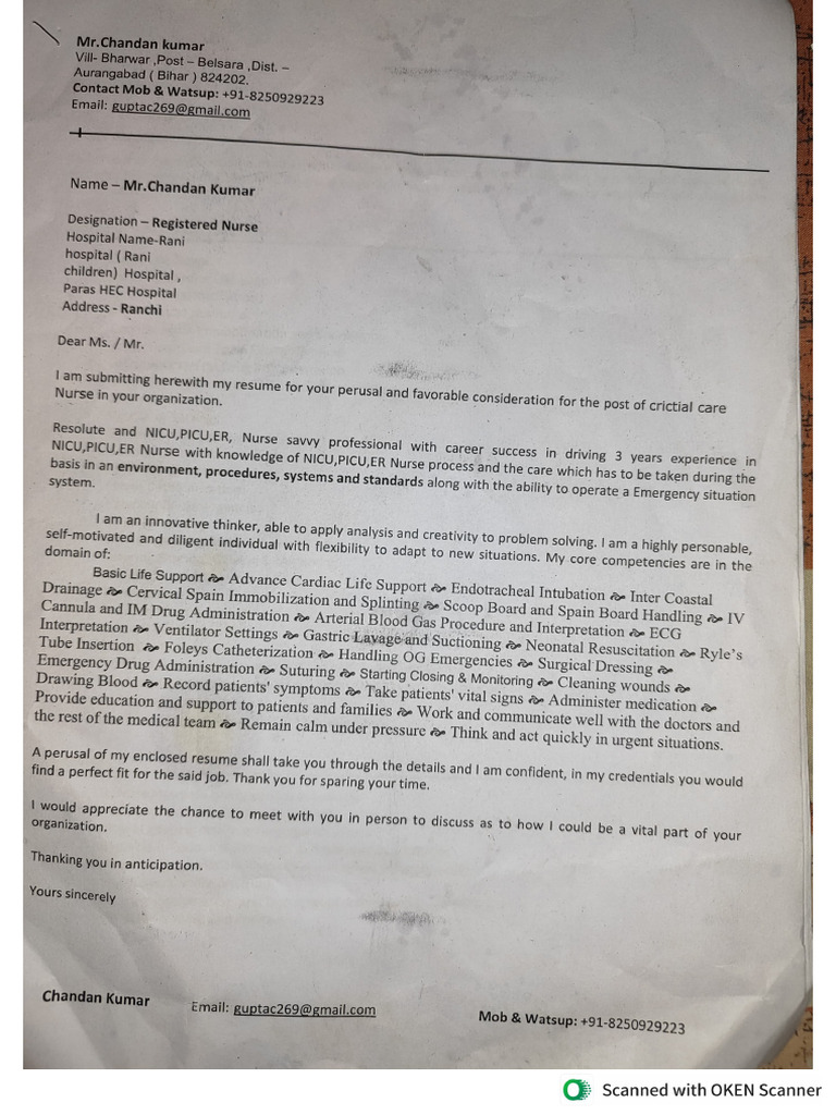 Chandan Resume - 1 | PDF