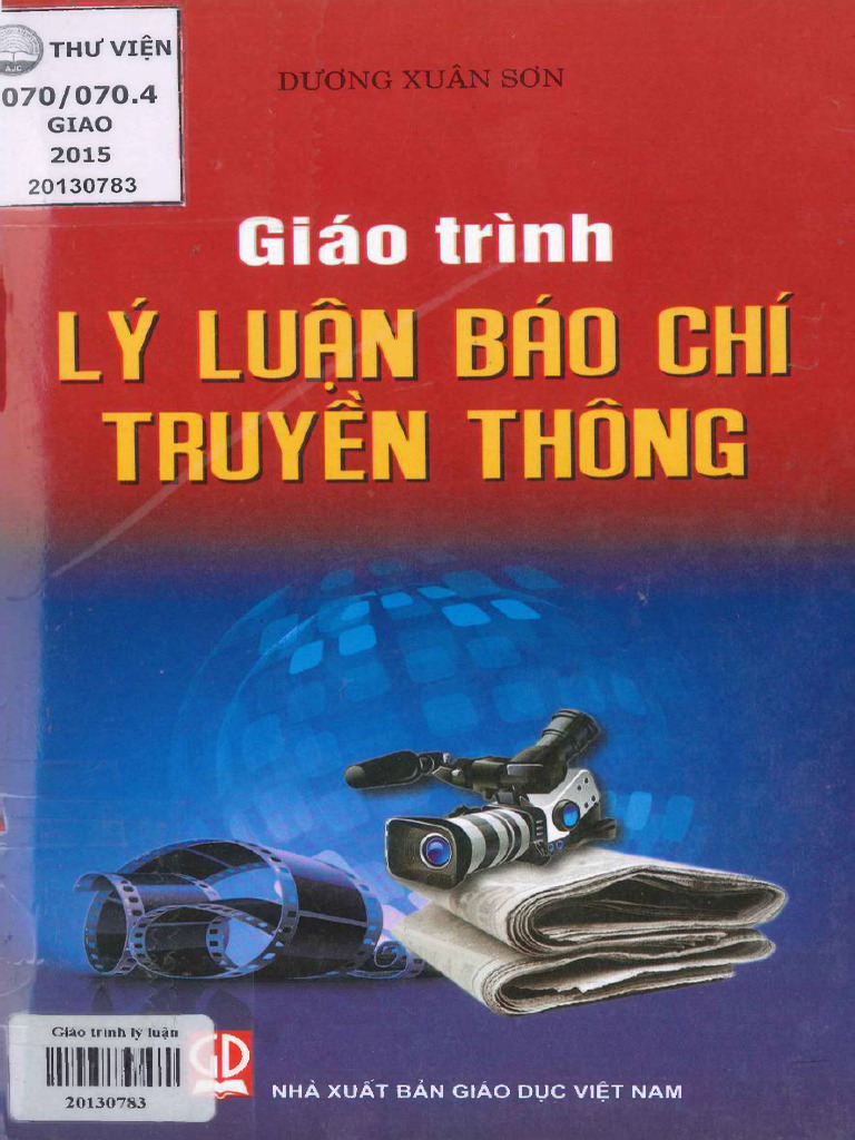 Giao Trinh Ly Luan Bao Chi Truyen Thong | PDF