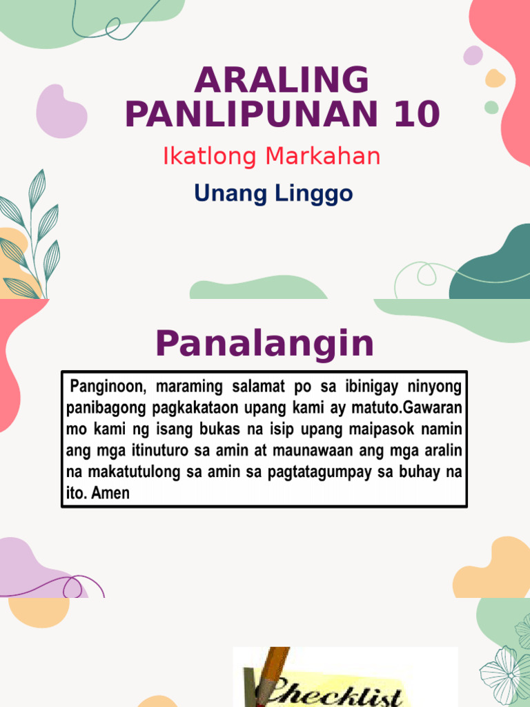 Gr10 q3 LM Week 1 Konsepto NG Kasarian January 2-3-2024 With Video | PDF