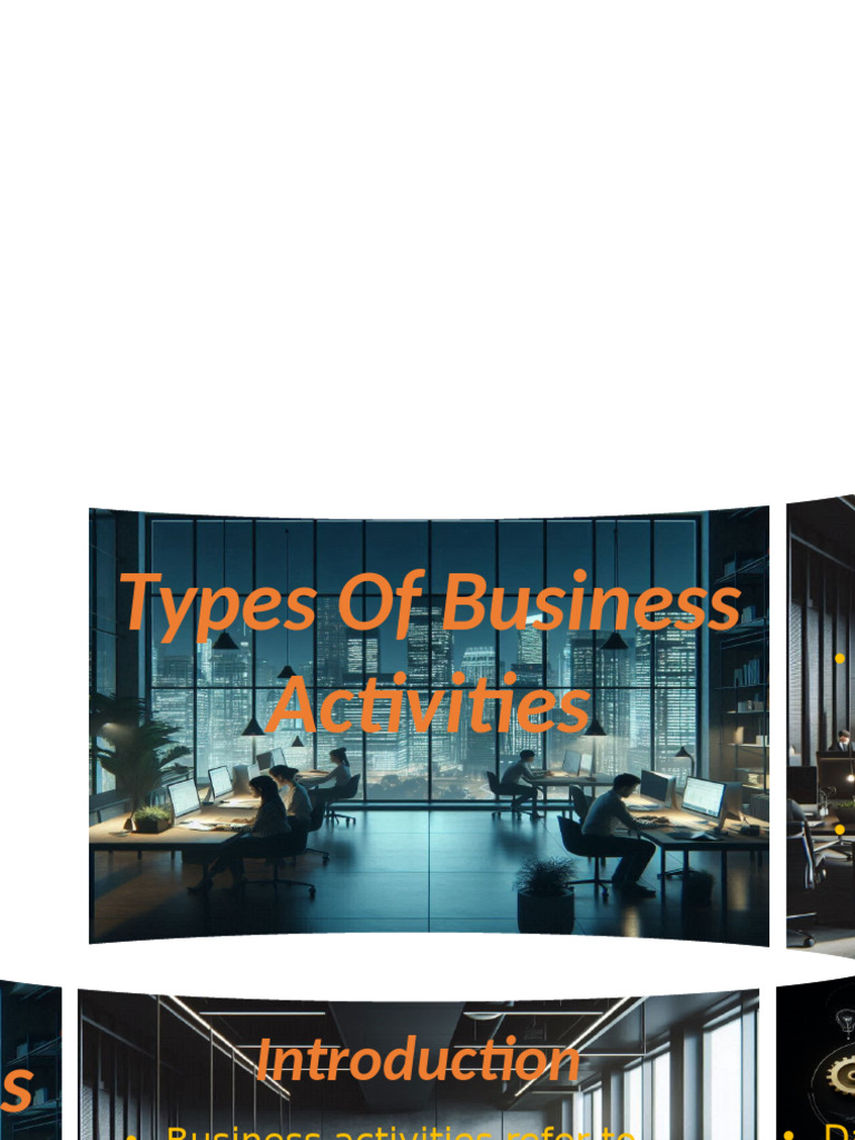 Unit 4 - Types of Business Activities | PDF | Investing | Debt