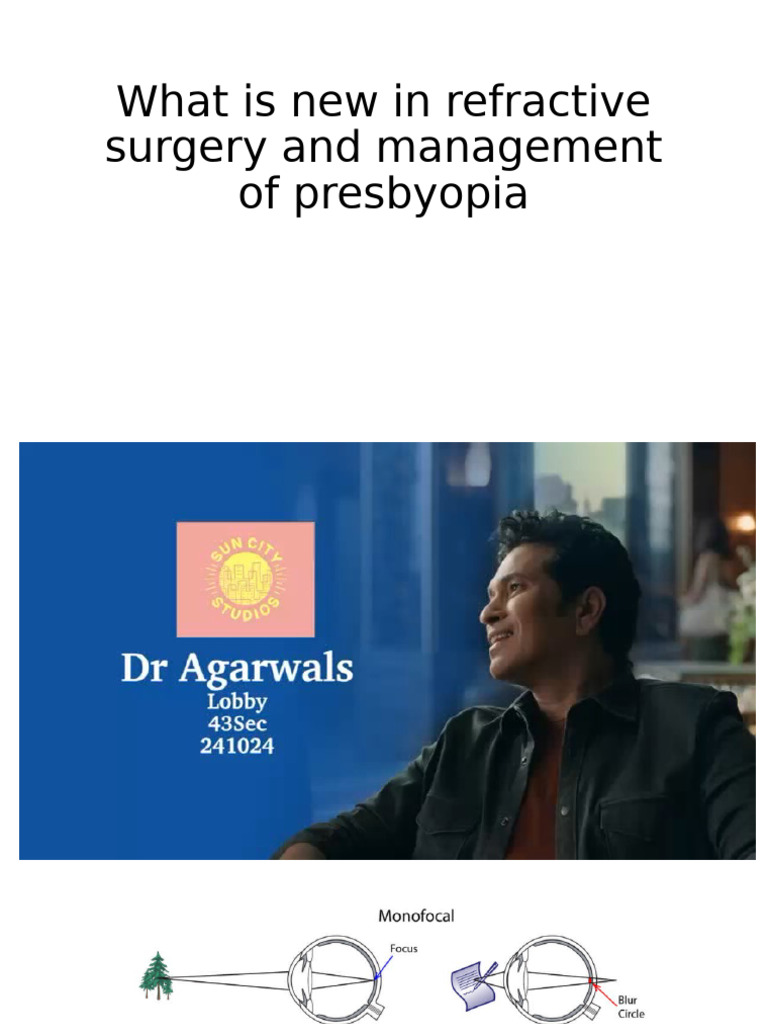 What Is New in Refractive Surgery and Management | PDF