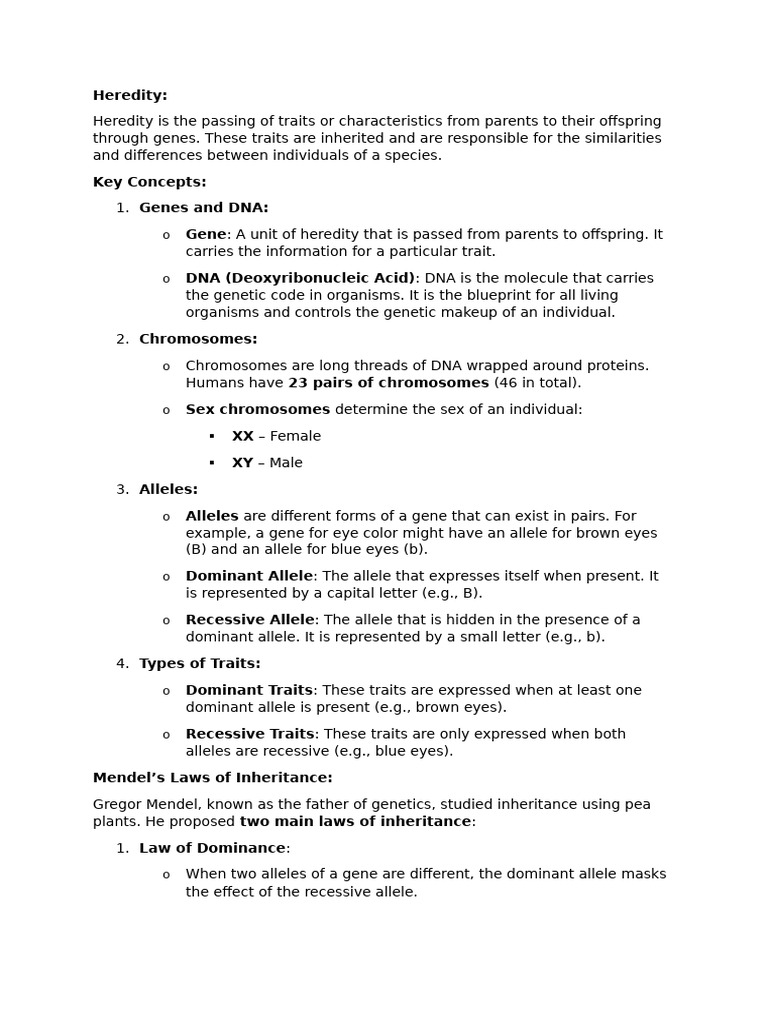 t 2 | PDF | Dominance (Genetics) | Genotype