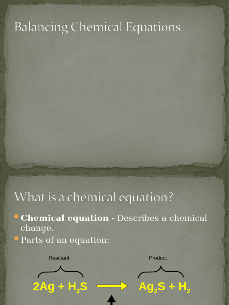 Balancing Chemical Equations | PDF | Chemistry | Chemical Reactions