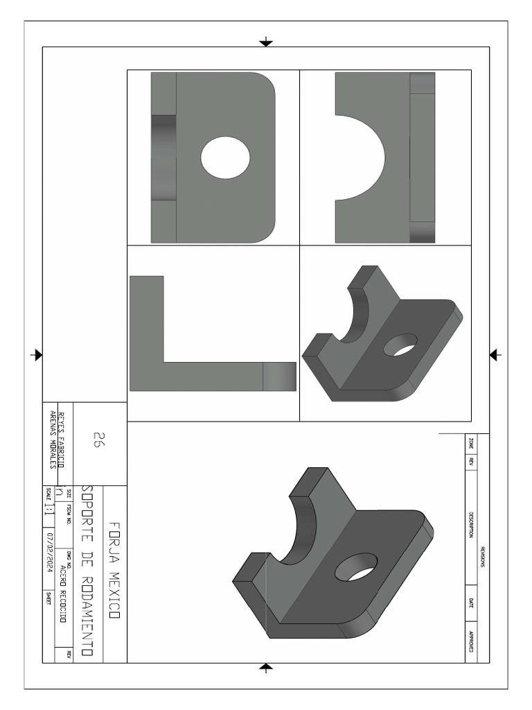 Dibujo 26 PIEZA 1 | PDF