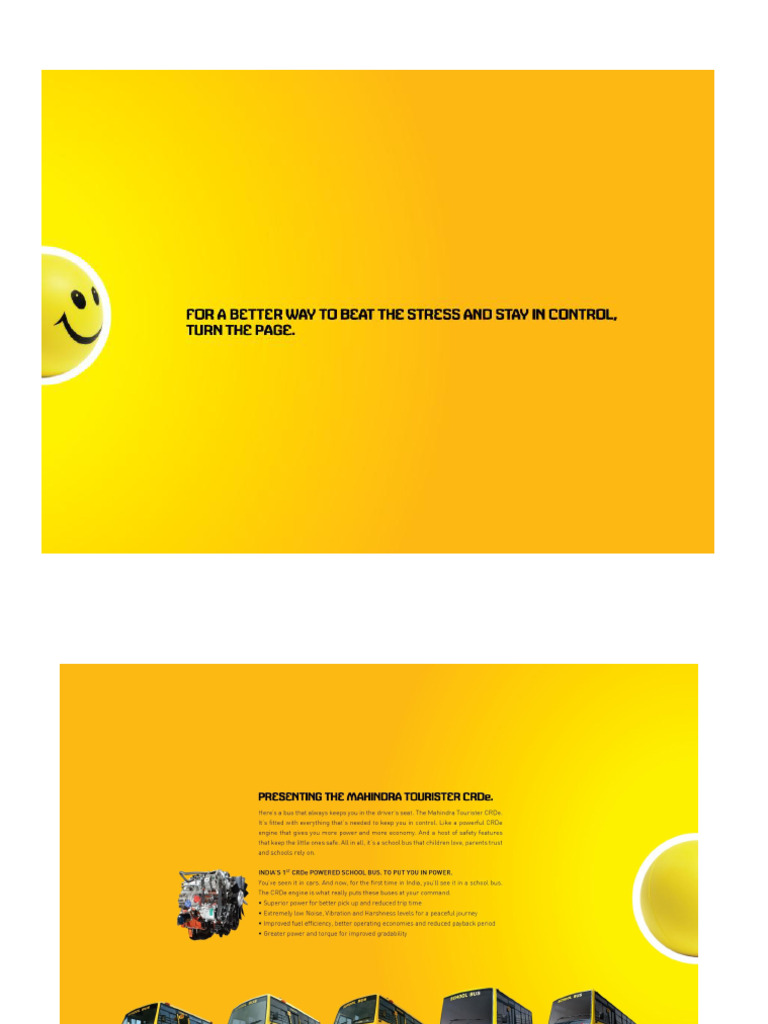 School Bus Product Brochure - 1 | PDF