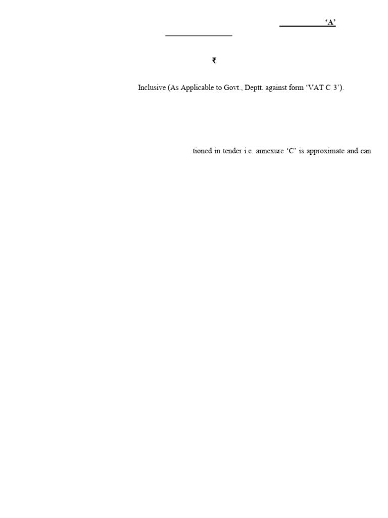 Anx-C_FinBid | PDF | Value Added Tax | Offer And Acceptance