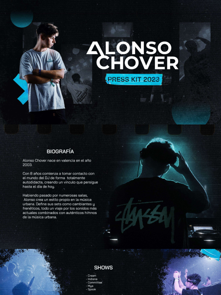 Alonso Chover Press Kit 2023 | PDF