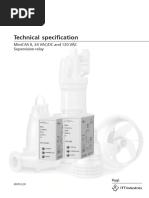 Minicas: Minicas Ii - Technical Data: Description | PDF | Relay | Switch