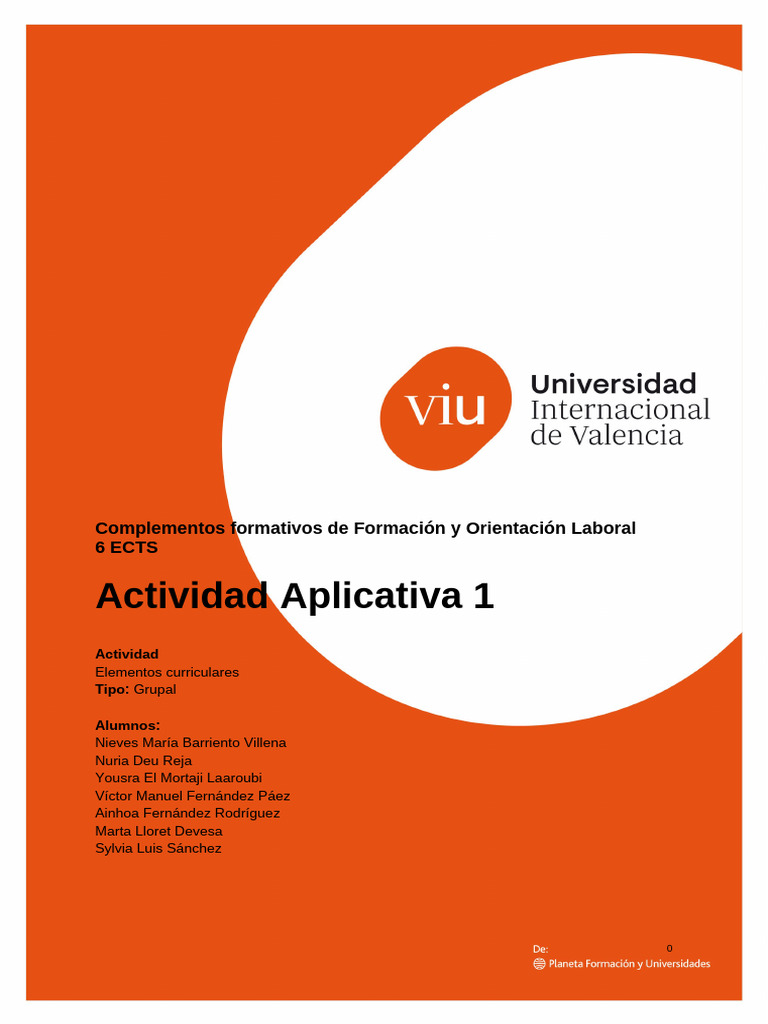 Actividad 1 Complementos para La Formación Disciplinar FOL | PDF | Derecho laboral | Evaluación