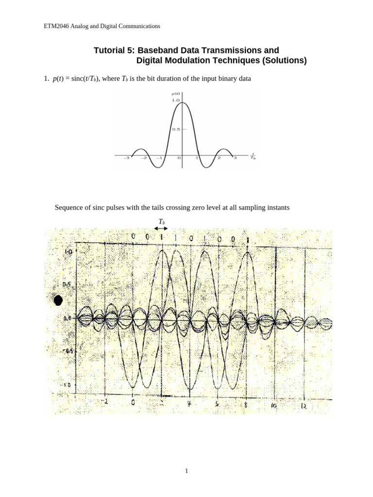 T.5 S | PDF | Bit Rate | Bandwidth (Signal Processing)