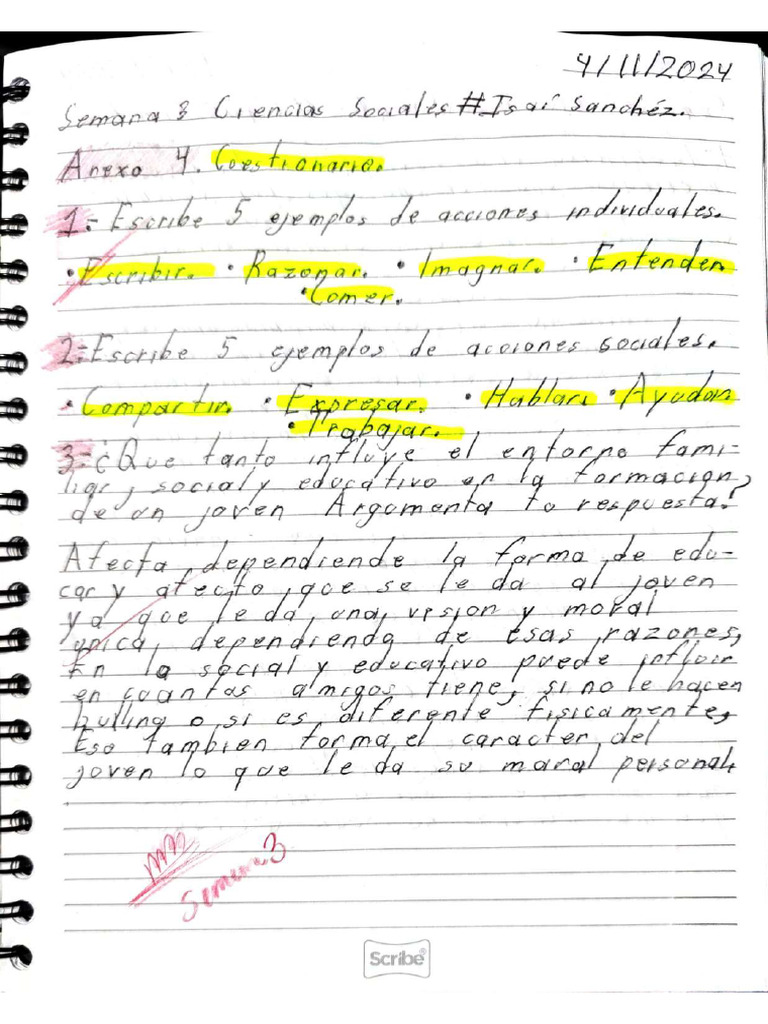 s3 Cs Isai Sánchez | PDF