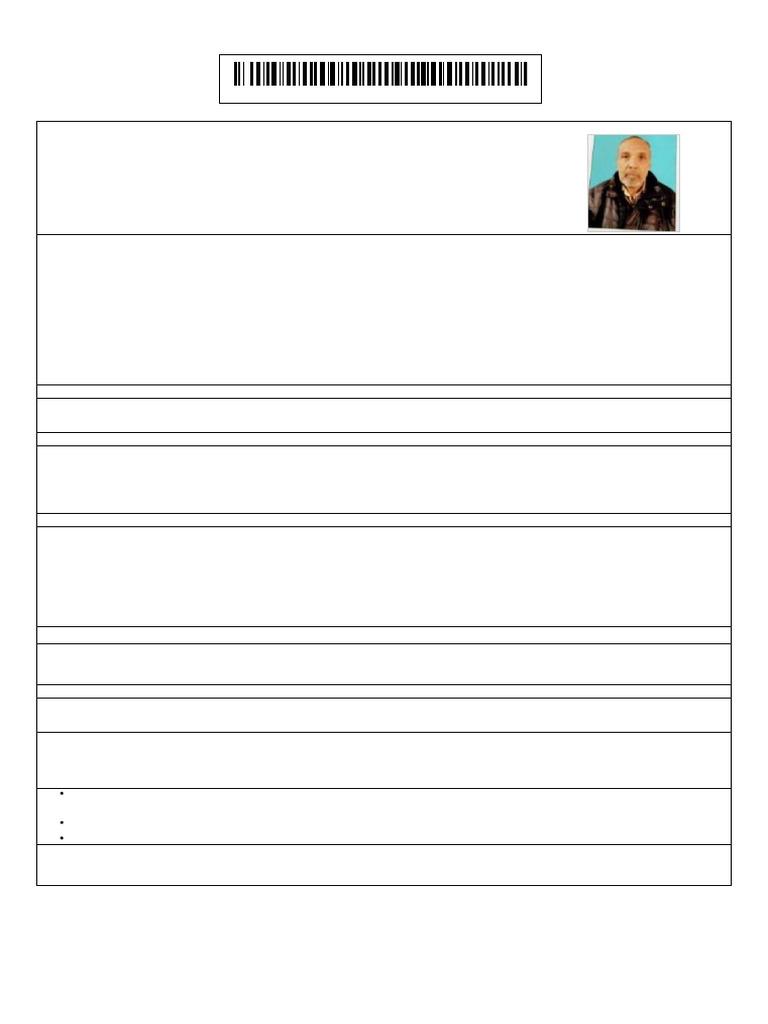 Haj App Form | PDF | Hajj
