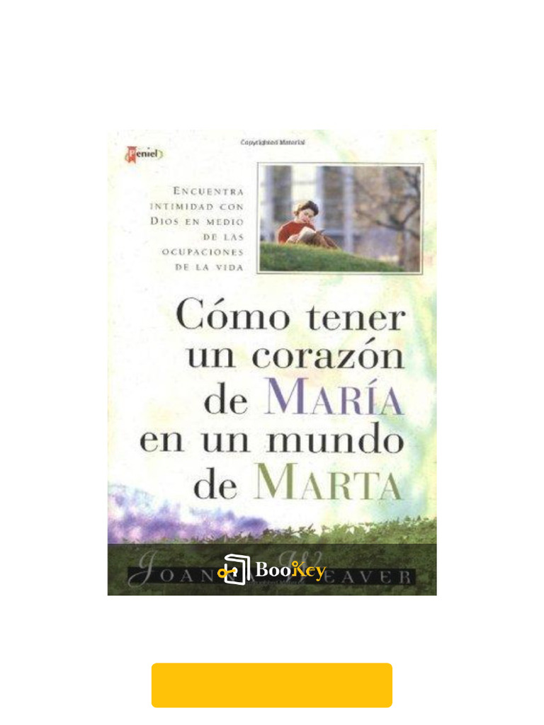 Cómo Tener Un Corazón de María en Un Mundo de Marta | PDF | María, madre de Jesús | Dios