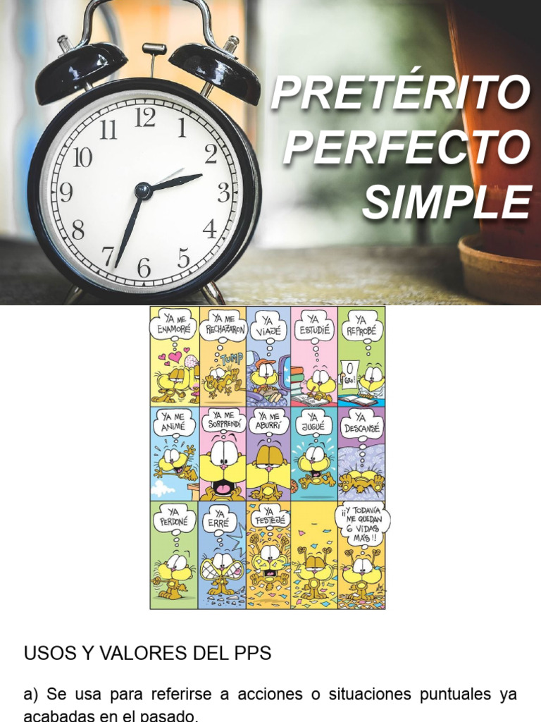 PRETERITO PERFECTO SIMPLE (1) | PDF | Verbo | Lingüística