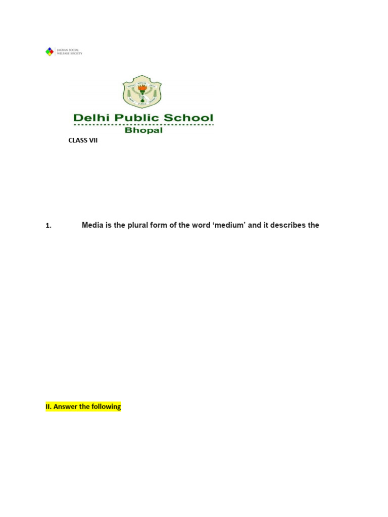 Resource 20241211093054 CL 7 Civ-6 Understanding Media | PDF ...