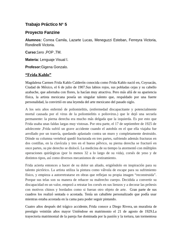 Frida Calo | PDF