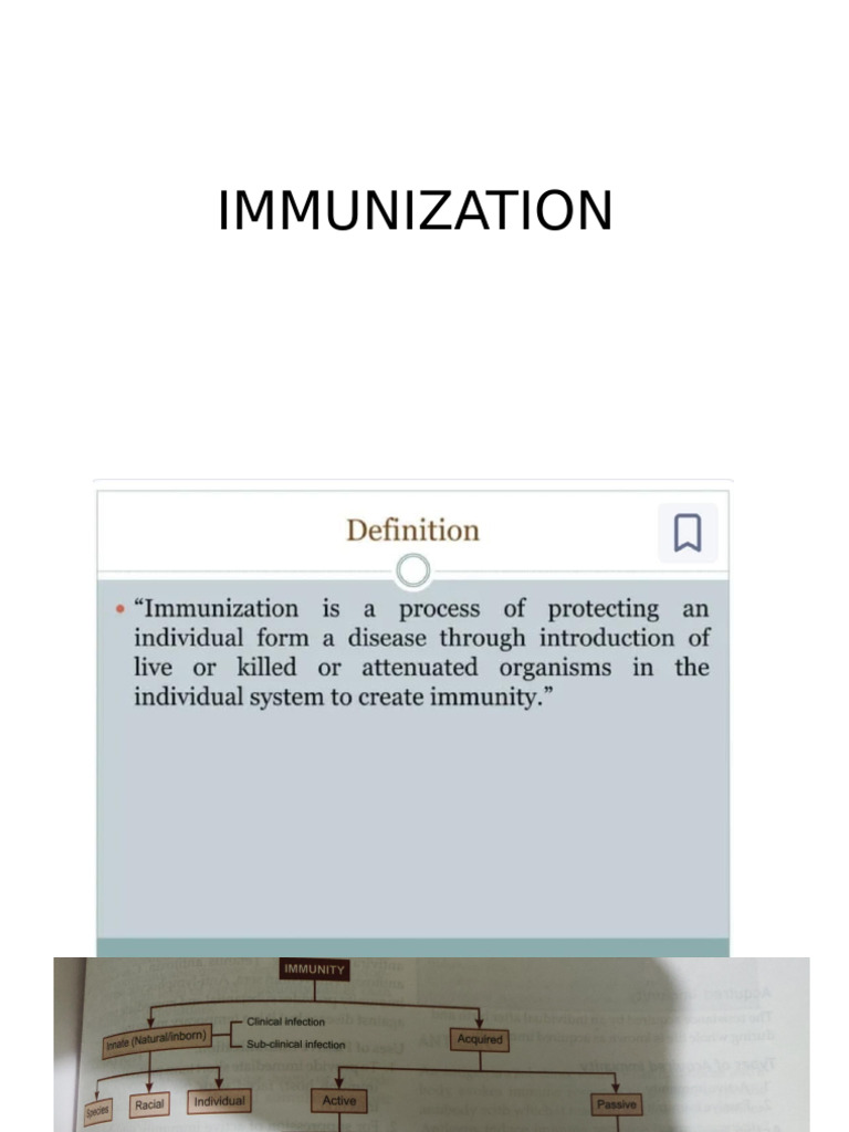Immunization | PDF
