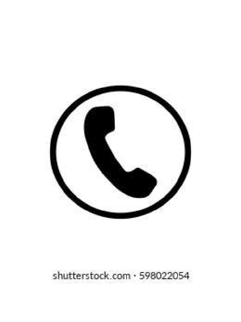 Phone Icon Flat Design Template 260nw 598022054 | PDF