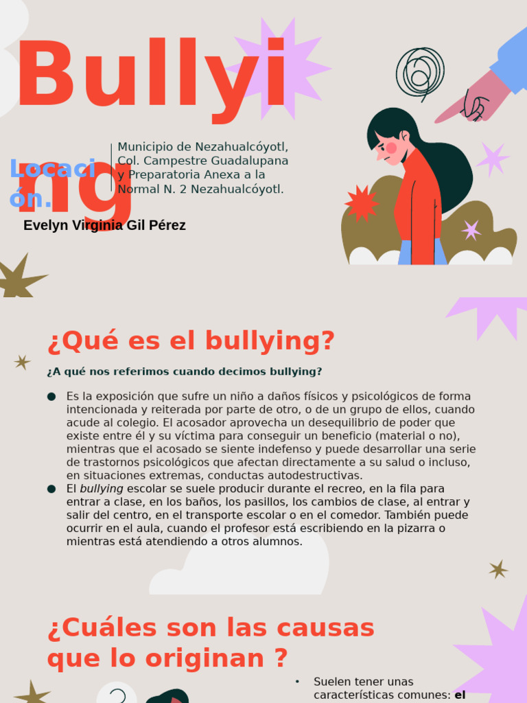 Bullying en México: Causas y Consecuencias | PDF | Acoso cibernético ...