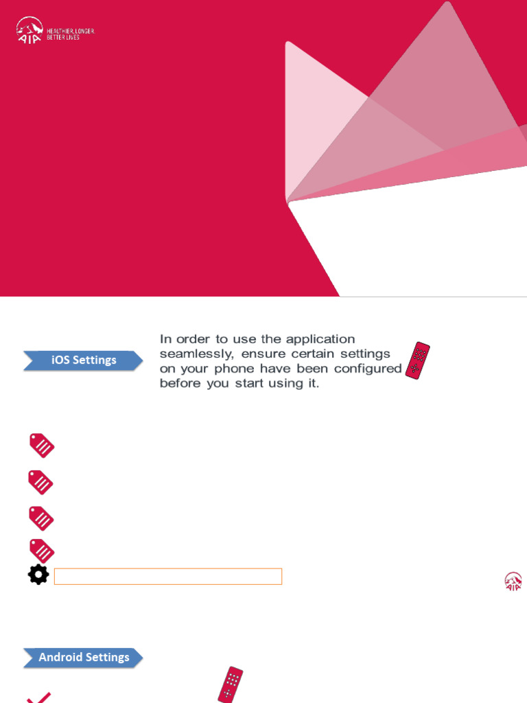 AIA eBenefits Mobile App Guide | PDF | Mobile App | Clinic