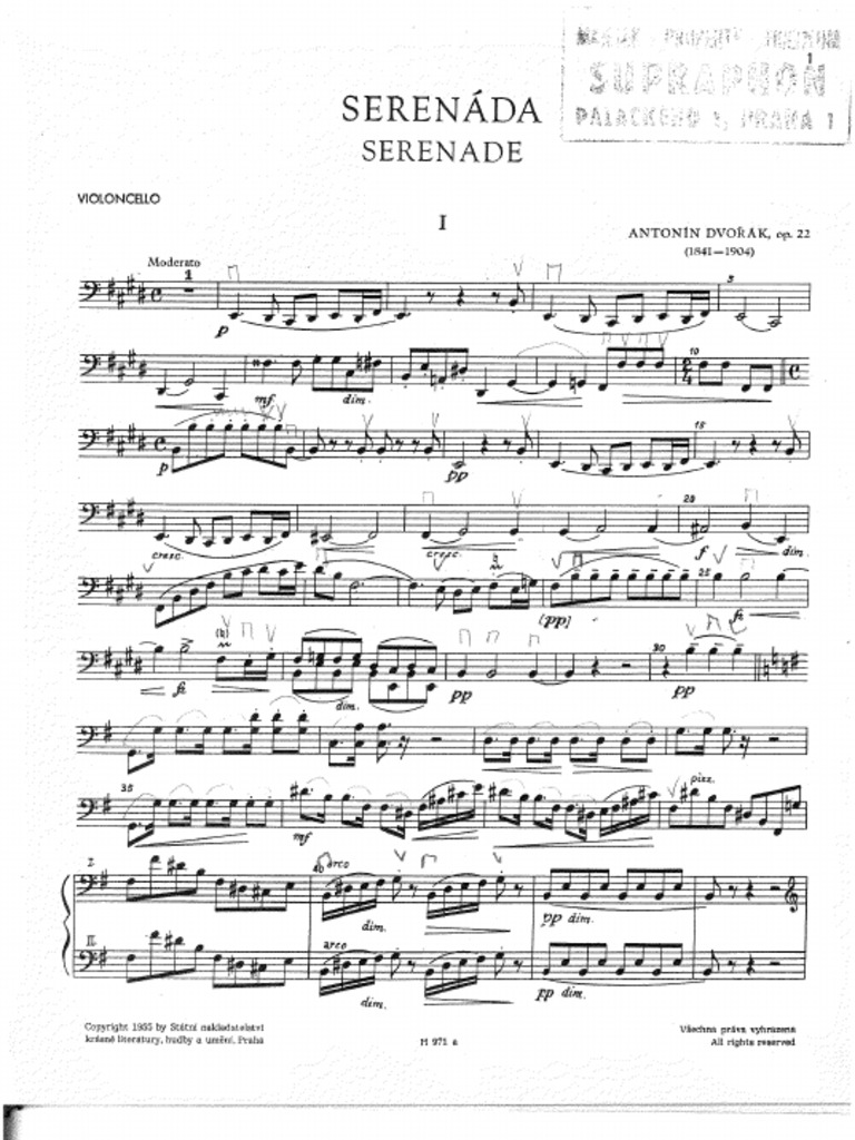 Dvořák Serenada VLC | PDF
