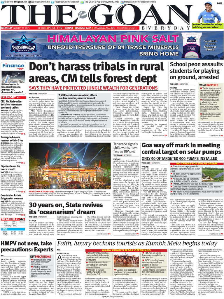 The Goan The Goan 13 Jan 25 | PDF