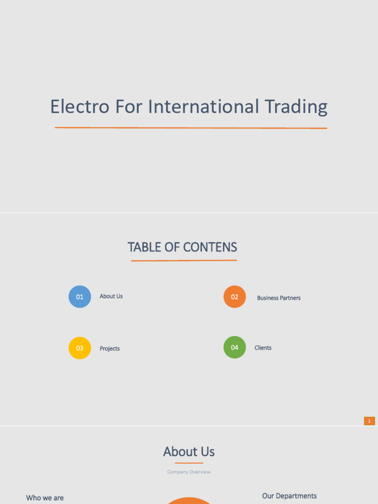 Electro Profile | PDF | Cairo | Lighting