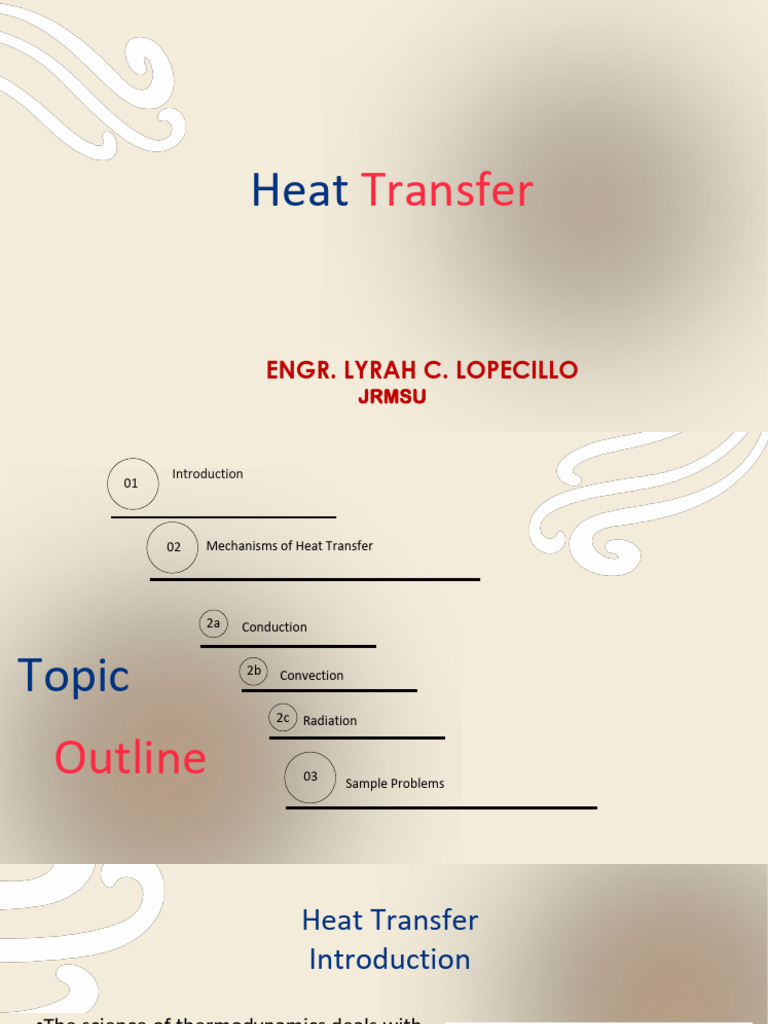 9 Introduction To Heat Transfer | PDF | Heat Transfer | Heat