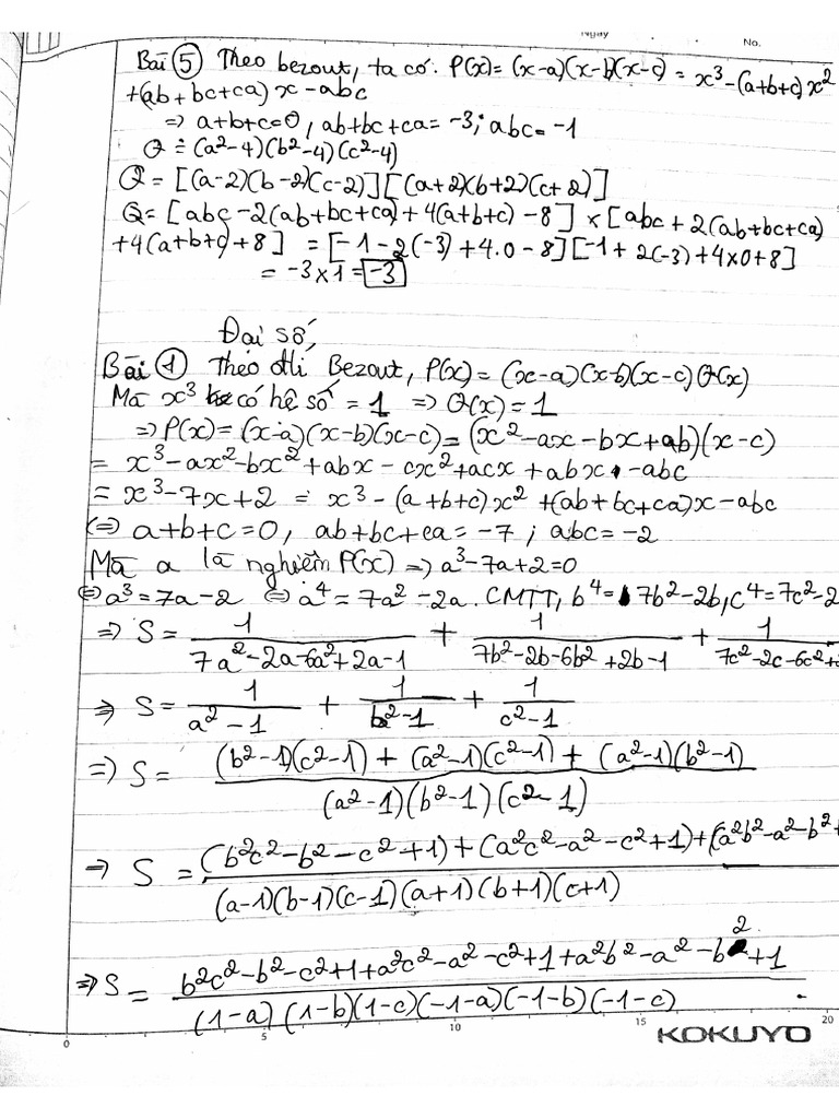 8a1.1 Dai So Thai Minh 24.10 | PDF