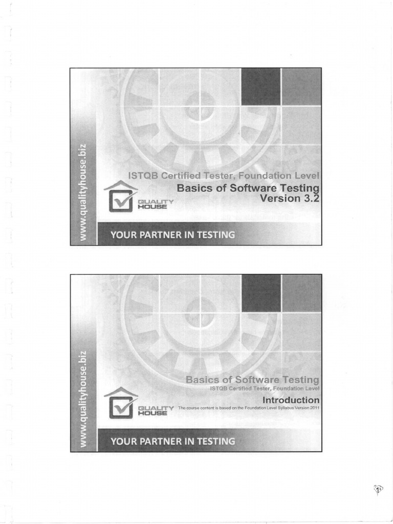 ISTQB Certified Tester, Foundation Level | PDF