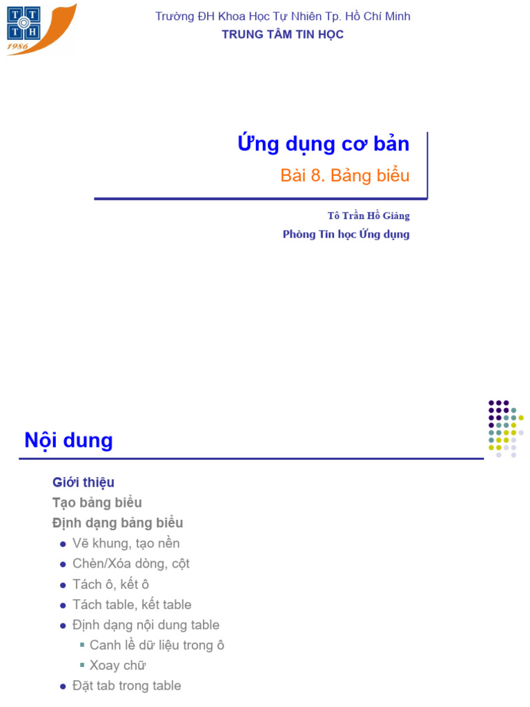 Word 05 Bang Bieu | PDF