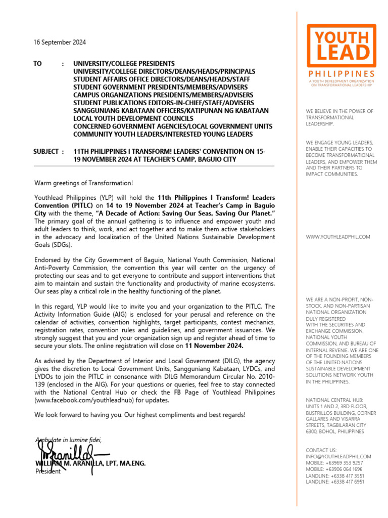 Youth Lead - Itc24-Gen-Invitation-Kit-U1 | PDF